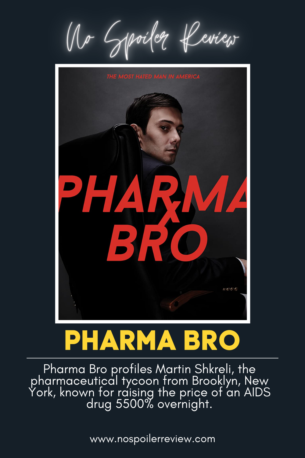 Pharma Bro - No Spoiler Review