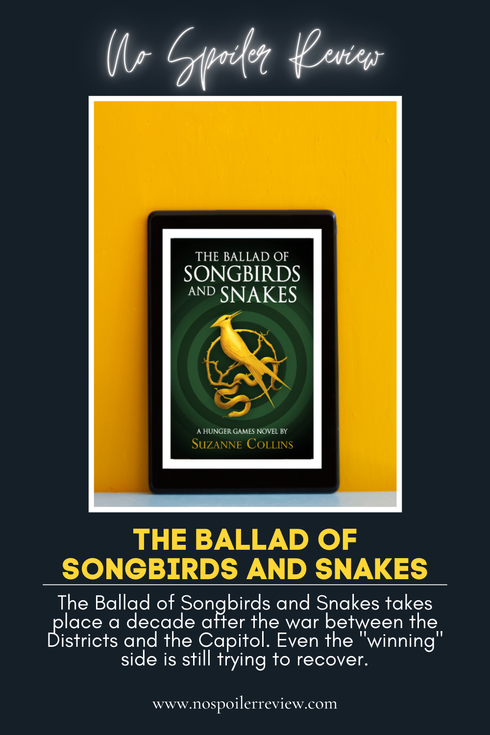 The Ballad of Songbirds and Snakes - No Spoiler Review