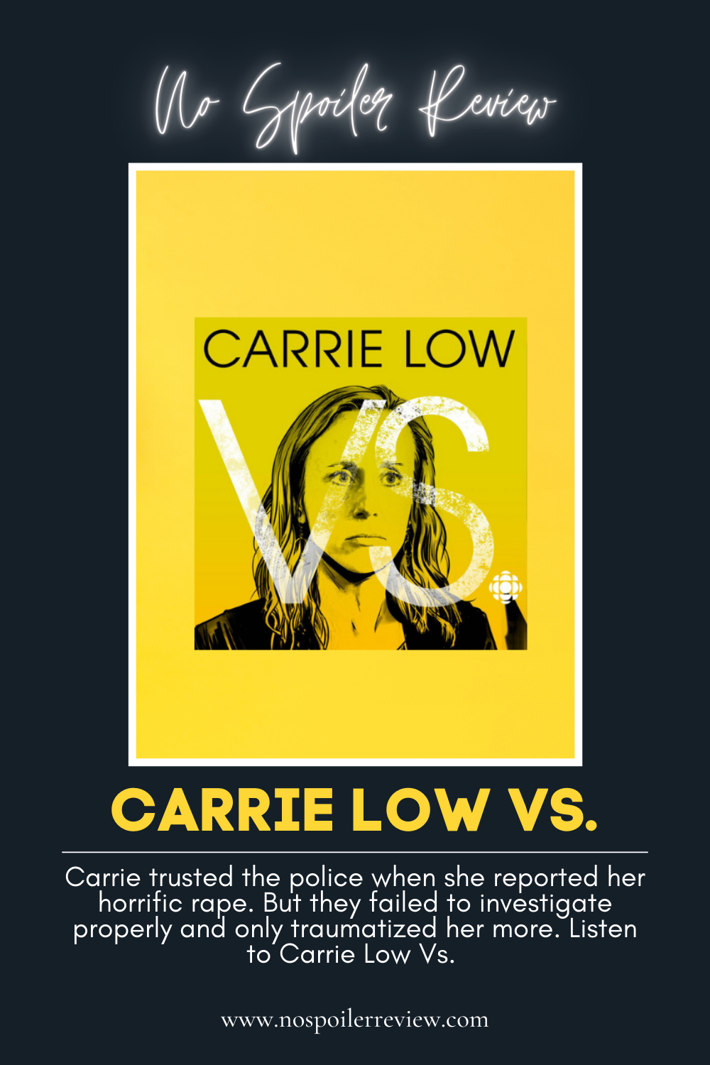 Carrie Low Vs. - No Spoiler Review