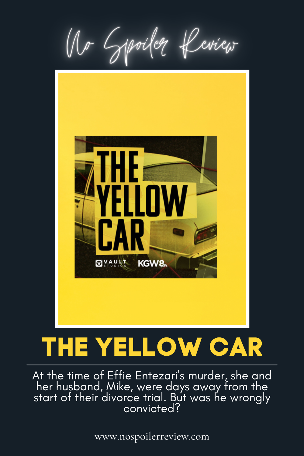 The Yellow Car - No Spoiler Review
